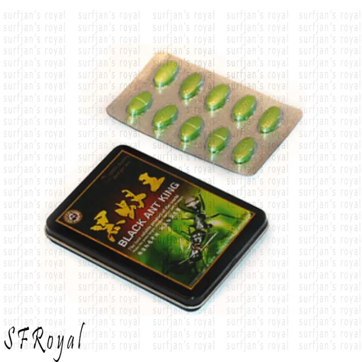 Strong Original Black Ant King-10 tablets- for Men-Discreet packaging ...
