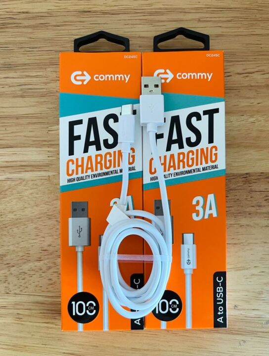 Commy สายชาร์จรุ่น DC245C Type USB to C | Lazada.co.th