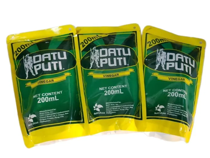 Datu Puti Vinegar (12 pouches x 200 ml) | Lazada PH