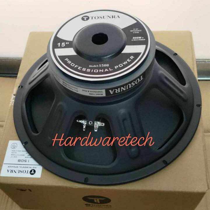 【TOSUNRA】（1508） Car SUBWOOFER SPEAKER 15" 500W/8Ω 95dB 40Hz-2.5KHz ...