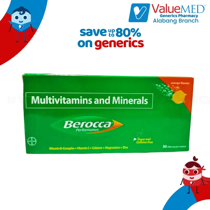 Berocca Eff Tab Orange 15 pcs | Lazada PH