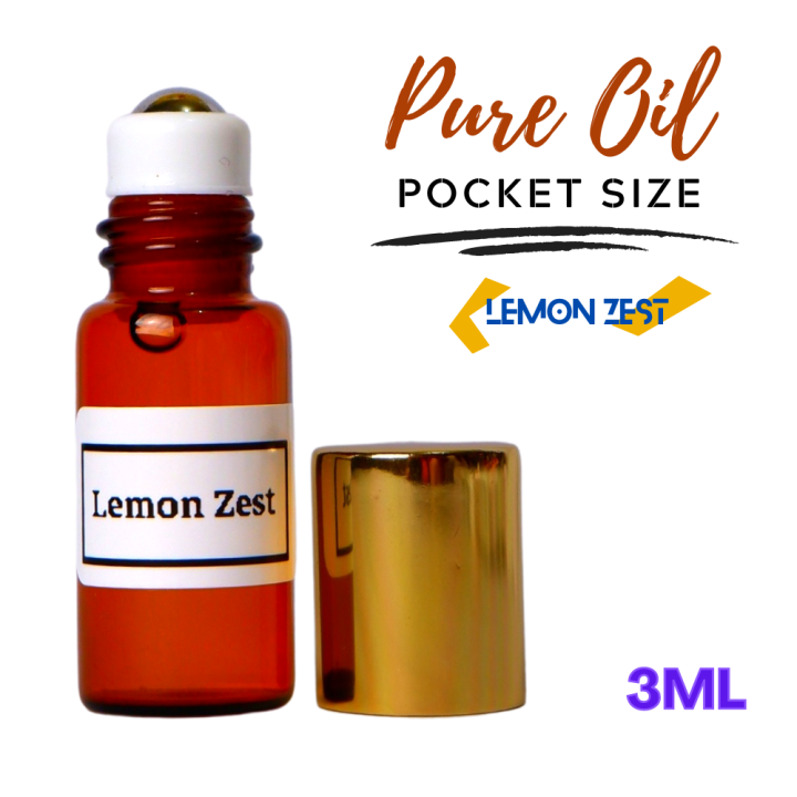 Pure Oil Lemon Zest Pocket size Perfume For Men 3ml | Lazada PH