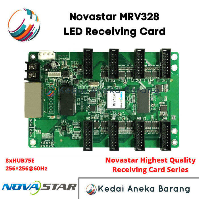 Novastar MRV328 LED Receiving Card RC Videotron 8 PORT HUB75 | Lazada ...