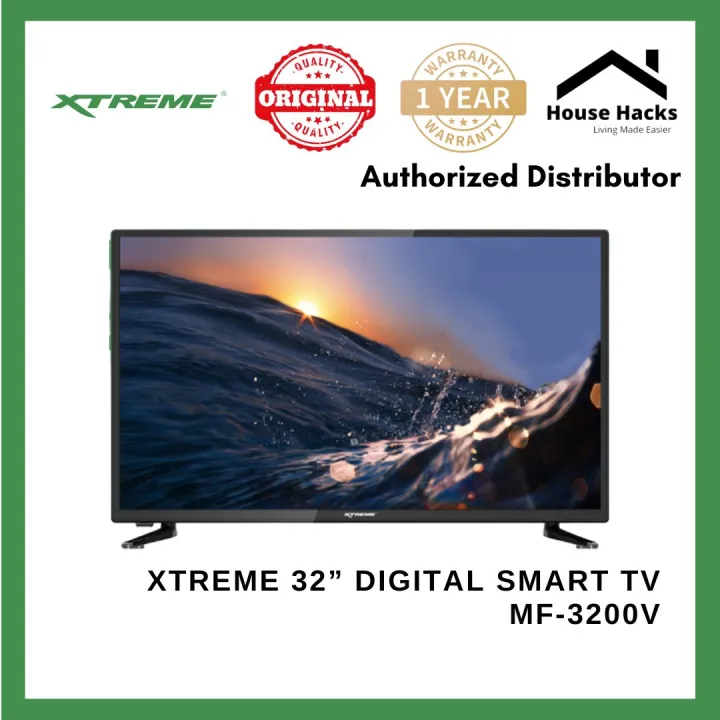 Xtreme 32” Digital Smart TV MF-3200v (House Hacks) | Lazada PH