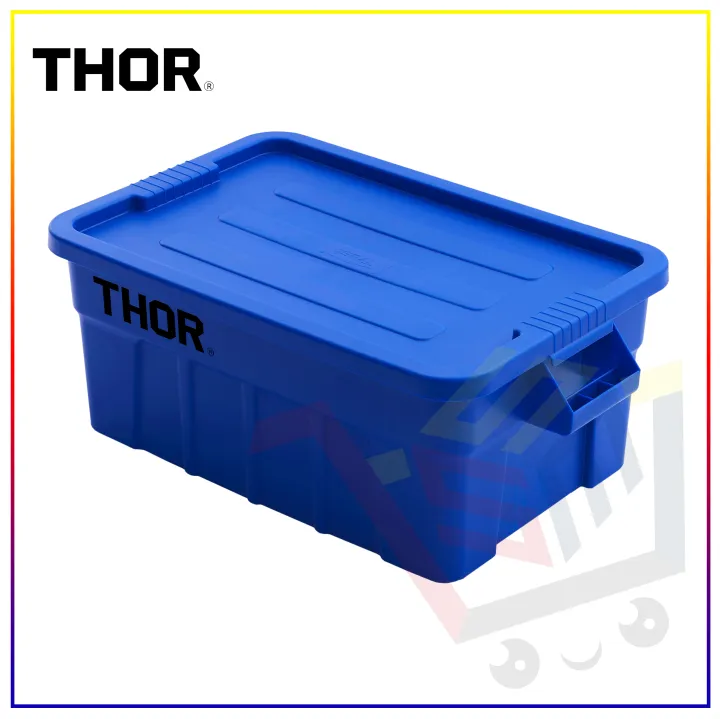 THOR® 53L Storage Box with Lid/Container Box/Stackable Storage Box ...