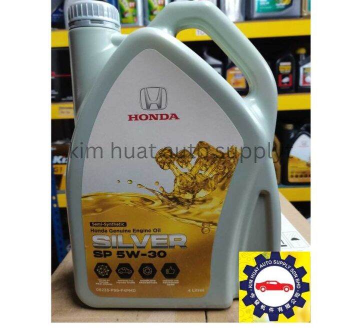 HONDA ENGINE OIL SILVER SP 5W30 4L | Lazada