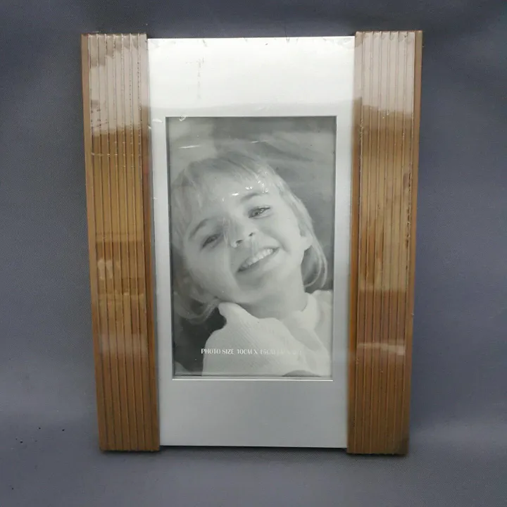 Silver 4R Photo Frame w/ Color Side Trimming 4 x 6 | Lazada PH