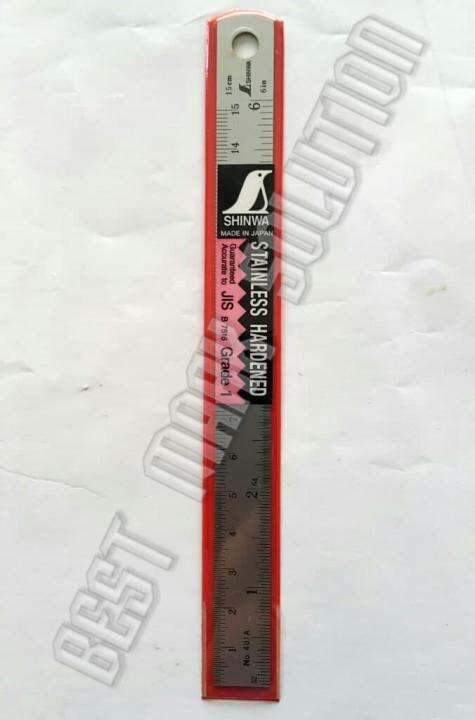 Penggaris shinwa 15 cm label hitam | Lazada Indonesia
