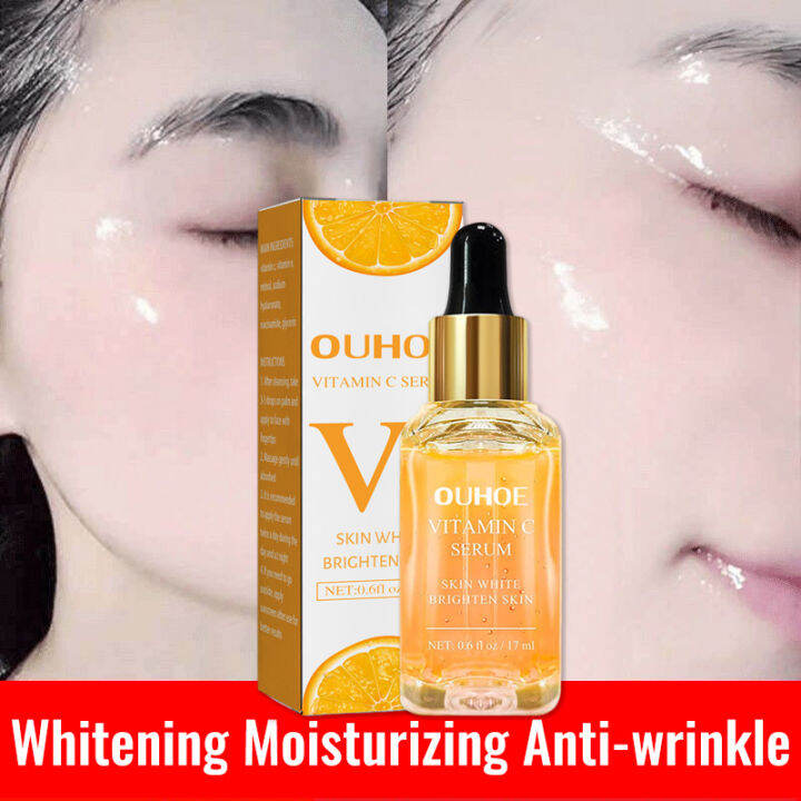 OUHOE Vitamin C Face Serum Anti Aging Brightening Skin Vitamin C Serum ...