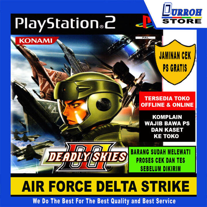 KASET DVD PS2 / PLAYSTATION 2 AIRFORCE DELTA STRIKE | Lazada Indonesia