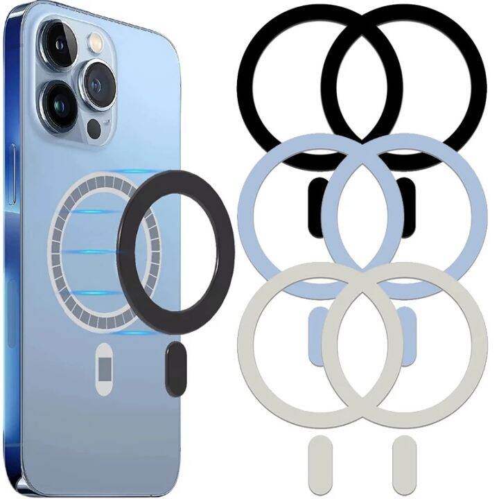 Magnetic Metal Plate Sticker Rings for Magsafe Wireless Charger Magnet ...