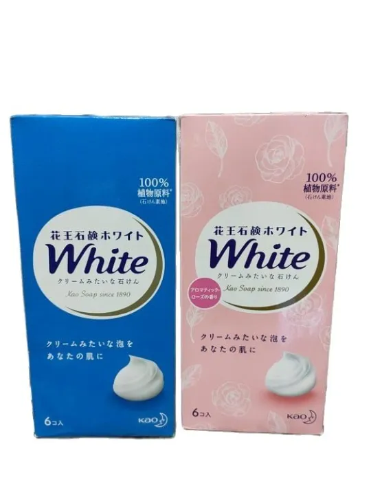 Japanese Brand..KAO White Soap 6 x 85 g / box (sold by box) | Lazada PH