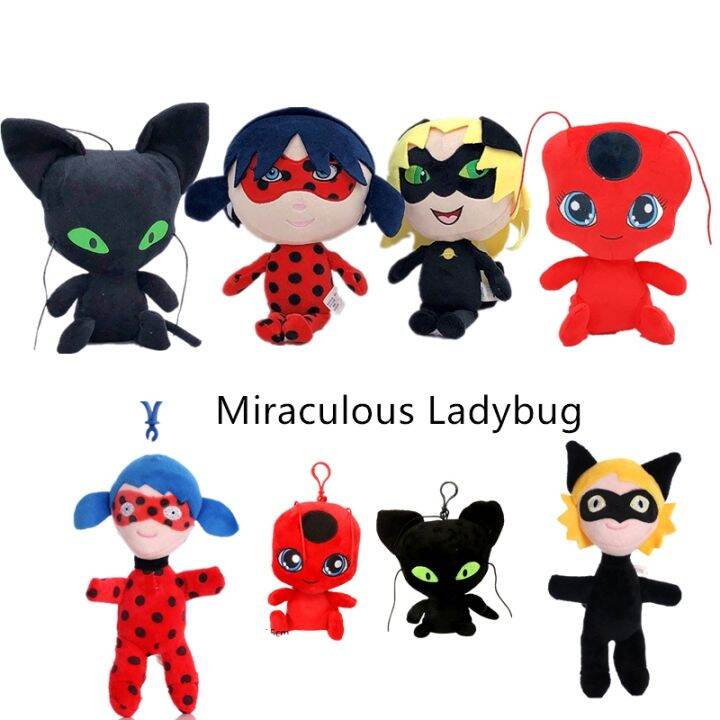 {Icc toy} Ladybug GirlMiraculous LadybugLadybug GirlBlack Cat Plush ...