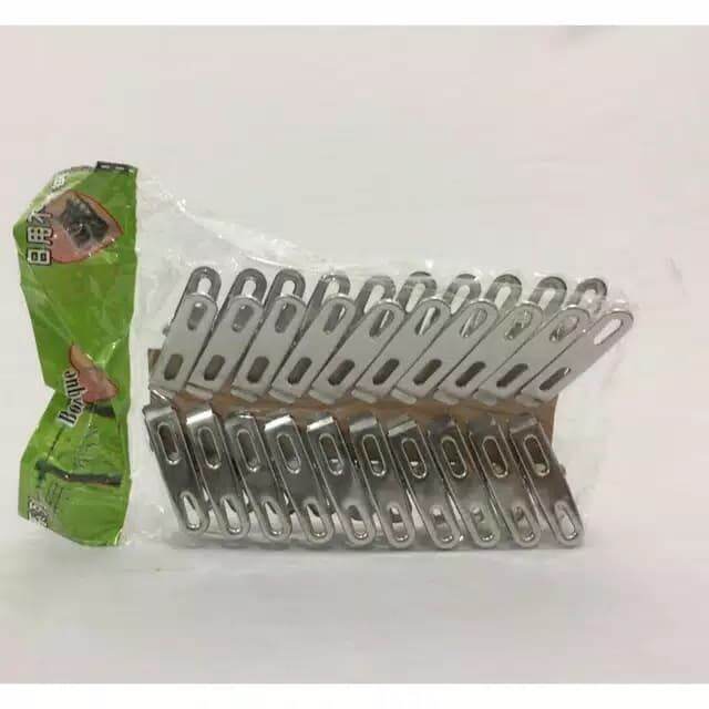 Jepitan baju stainless jepitan jemuran jepitan besi | Lazada Indonesia