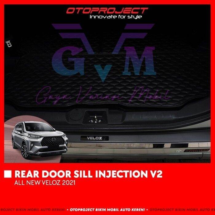 SillPlate / Rear Sill Plate Pintu Bagasi Belakang All New Veloz 2023 ...