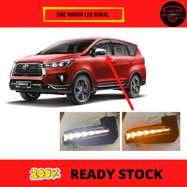 Toyota Innova Fortuner Revo Side Mirror Led Signal Light (White ...