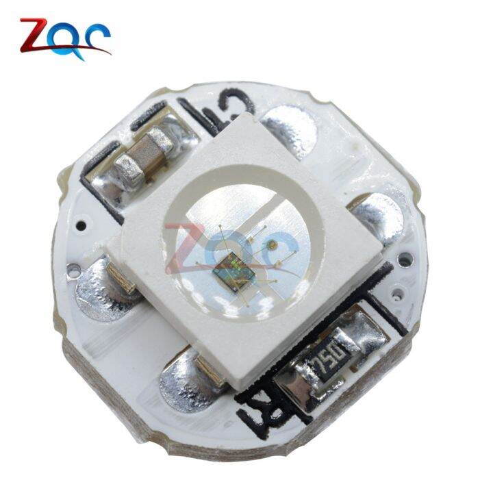 10Pcs DC 5V 3MM x 10MM WS2812B SMD RGB LED Mini PCB Board 5050 Chip ...