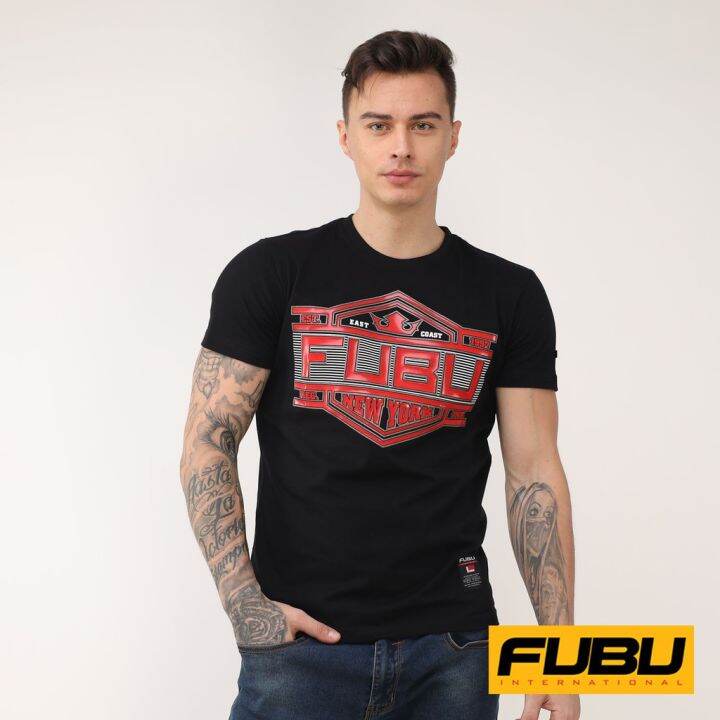 Fubu Round Neck Muscle Fit FBT01B-2759 (Black) | Lazada PH