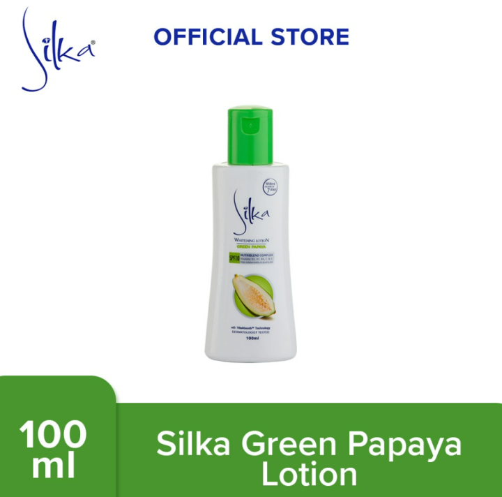 Silka Green Papaya Lotion 100ml | Lazada PH