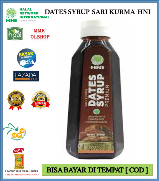 Dates Syrup Sari Kurma HNI 350 grm | Lazada Indonesia