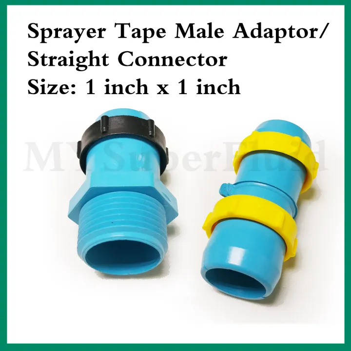 W54 100meter Micro Spraying Irrigation Tape System (Rain Tape) [Male ...