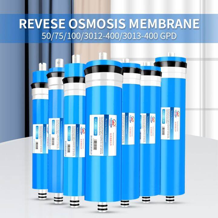RO Membrane 50/75/100/125/400GPD Home Kitchen Reverse Osmosis RO ...