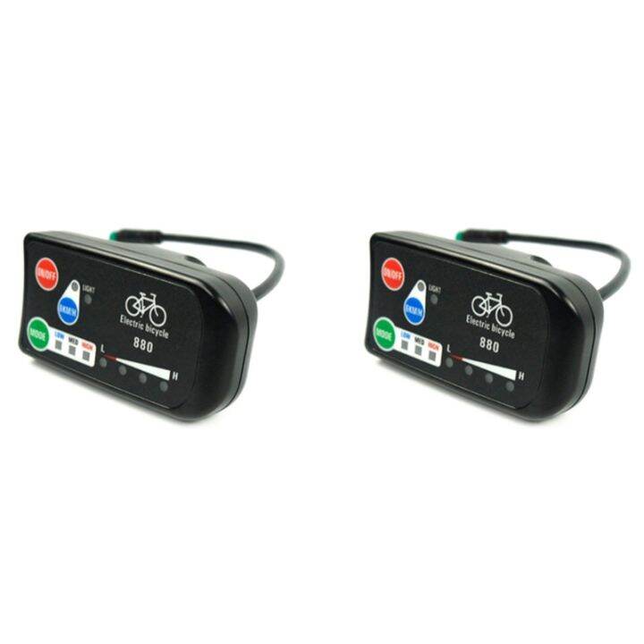 Electric Bicycle Display 36v 48v Ebike Ligent Control Panel Lcd Display