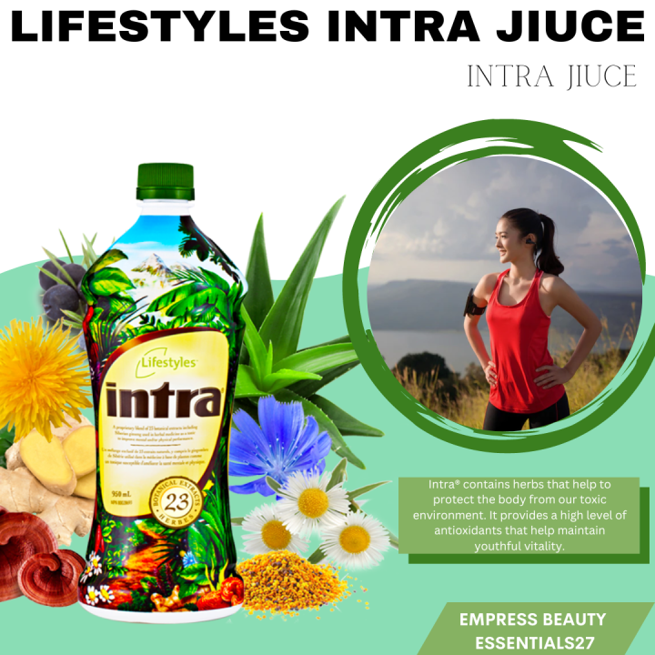 100% Original INTRA HERBAL JUICE 950ml - Food Supplement by Lifestyles ...
