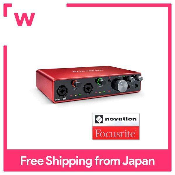 Focusrite Audio Interface 8 in / 6 out 24bit / 192kHz Scarlett 8i6 (3rd ...