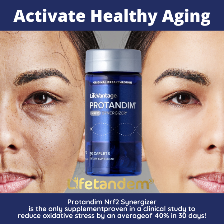 Activate Healthy Aging with Protandim NRF2 Activator! Reduce oxidative ...