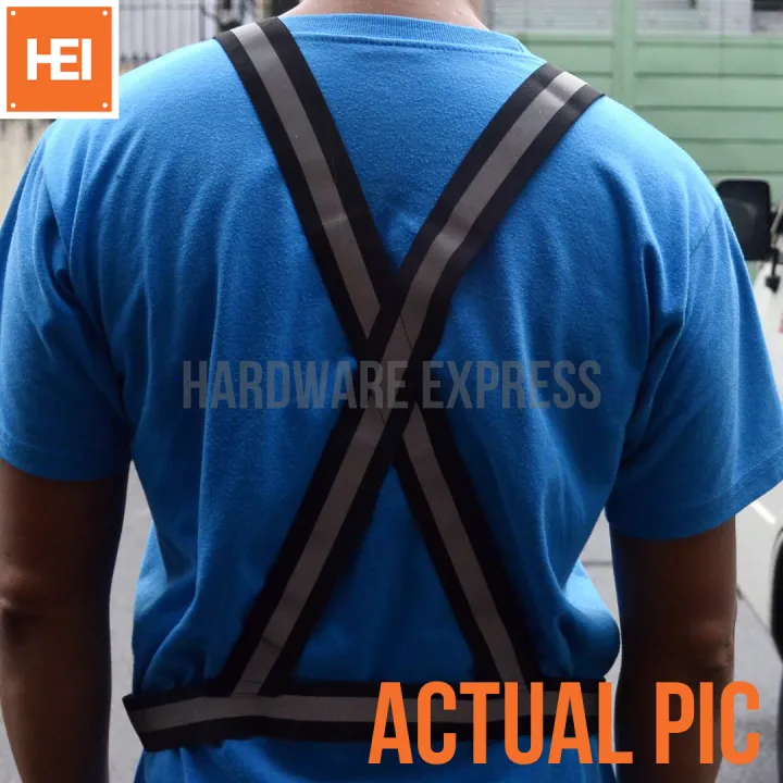 Fully Adjustable Reflectorized Vest (Orange, Black, Yellow) | Lazada PH