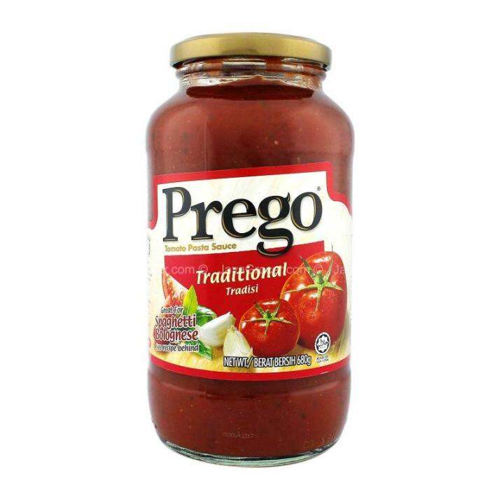 PREGO TRADITIONAL PASTA SAUCE 380g | Lazada