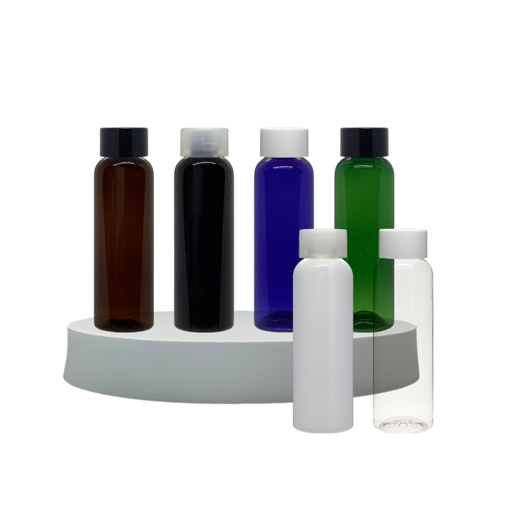 200ml Screw SC2 24R Slim Plastic Bottle Double Layer Screw Cap Bottle ...