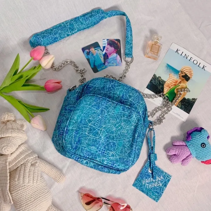 Jhope Blue Side Mini Sling Bag (BTS Fanmade Merch) | Lazada PH