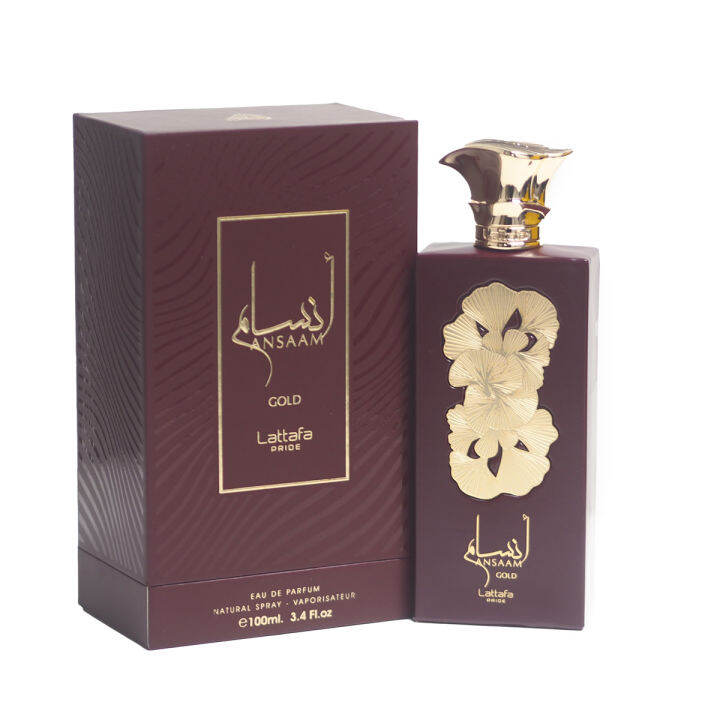Lattafa Ansaam Gold Perfume For Women 100ml | Lazada