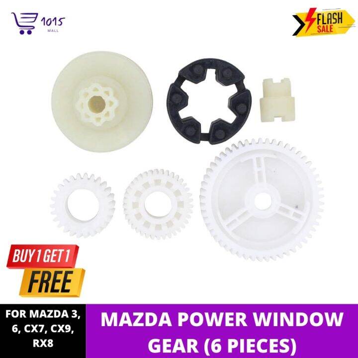 BUY1 TAKE1 6pcs. Mazda 3 6 CX7 CX9 RX8 Power Window Gear Repair Kit Set ...