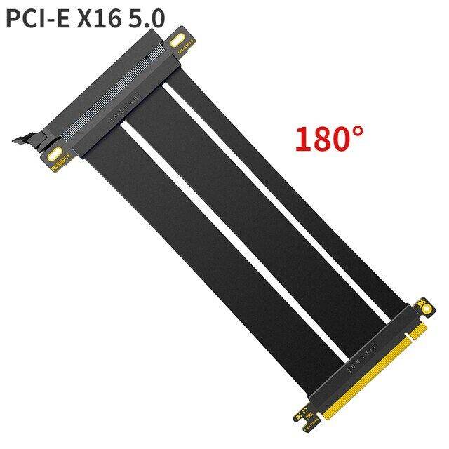 ตัวขยาย16x Gen5 GPU สุดขีด5.0/4.0ด่วน PCI การ์ดเกมกราฟิกวิดีโอสายพรีเมี ...
