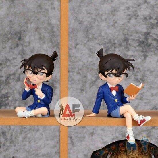Action figure mini detective conan buku handphone miniatur hiasan kue ...
