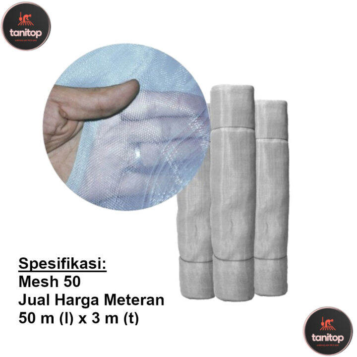 Insect Net Putih Mesh 50 Panjang 50 Meter | Lazada Indonesia