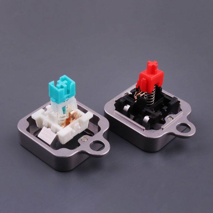 2 in 1 Mechanical Keyboard CNC Metal Switch Opener Shaft Opener for Kailh Cherry Gateron Switch ...