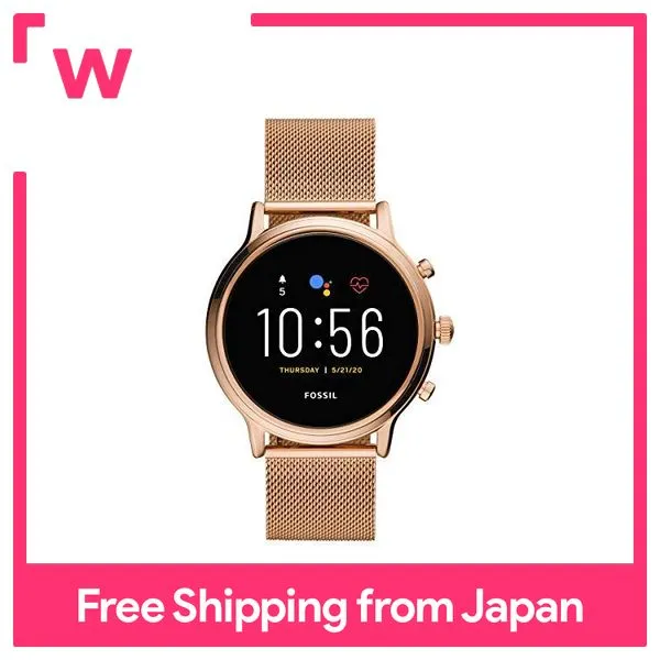 [Fossil] นาฬิกา Touchscreen Smartwatch รุ่น5 FTW6062สุภาพสตรี Pink Gold ...