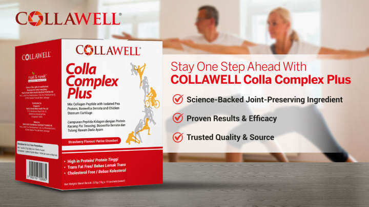 Collawell Colla Complex Plus 15g x 15sachets (Strawberry Flavour) Exp ...