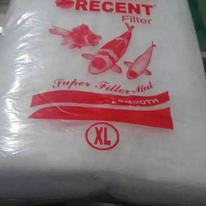 Kapas filter kolam 100x200 cm - Kapas filter aquarium - Saringan kolam ...