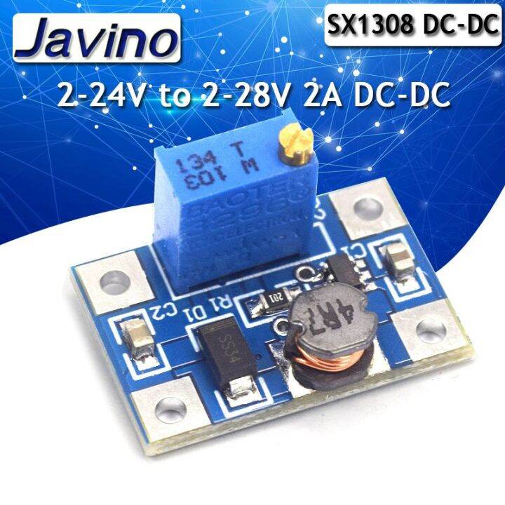 Sx1308 DC-DC adjustable boost stabilized voltage power module high ...
