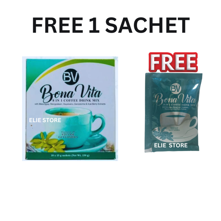 Bonavita 8 in 1 Coffee Drink ( 1 box + 1 Sachet ) | Lazada PH