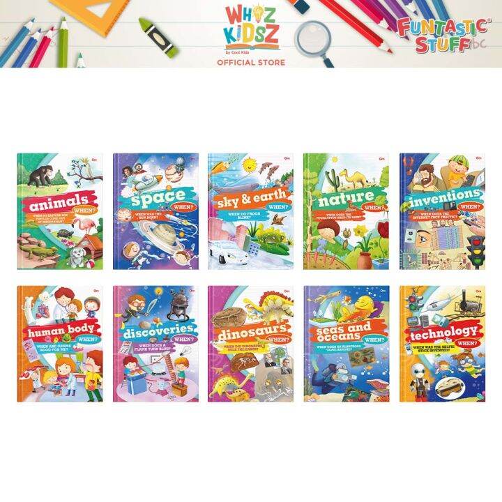 Whiz Kidsz WHEN Series (Encyclopedia/Reference), Books for Kids | Lazada PH