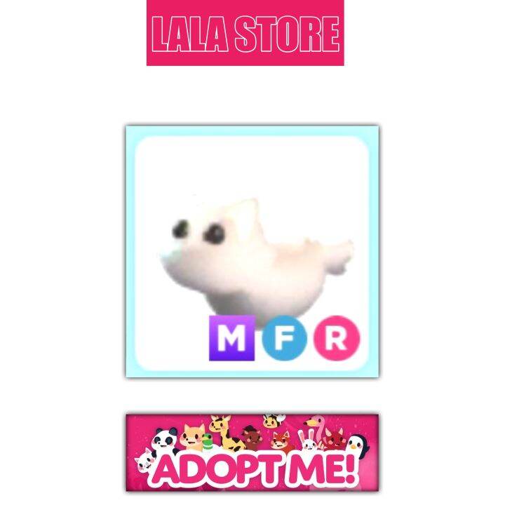 Adopt Me Mega - Ghost Wolf - Roblox | Lazada Indonesia