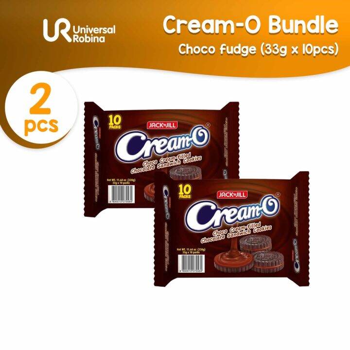 2 x Cream-O Choco Fudge (33g x 10) | Lazada PH
