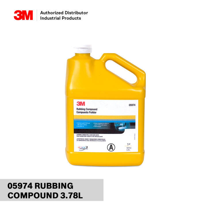 3M 5974 RUBBING COMPOUND 3.78L | Lazada PH