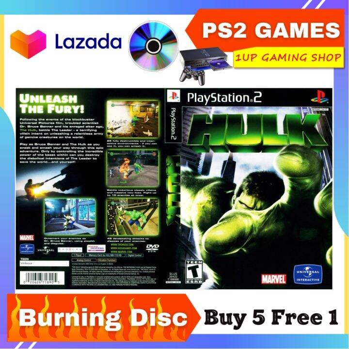 Kaset DVD Game PS2 Hulk | Lazada Indonesia
